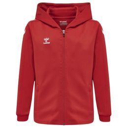 Hummel Athletic Zip-Up Hoodie 'Core XK' boy Red size 116