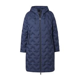 Ulla Popken Winter Coat female Blue size 50-52