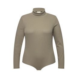 Ulla Popken Shirtbody Damen Gr&ouml;&szlig;e M/L stone