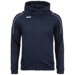 Jako Athletic Zip-Up Hoodie male Blue size L