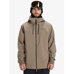 Quiksilver Herren Winterjacke "LIVE FOR THE DREAM"fallen rock, Gr. S, Obermaterial: 100% Polyester, Jacken, f&uuml;r Erwachsene, aus Polyester,