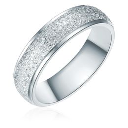 EASTSIDE Damen Fingerring "ES483", 58, Edelstahl, 4,8mmsilber, Edelstahl, Fingerringe, aus Edelstahl