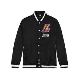 New Era Jacke Herren Gr&ouml;&szlig;e L curry / violettblau / schwarz / wei&szlig;