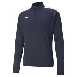 Puma Sportsweatshirt 'Team Liga' Herren Gr&ouml;&szlig;e L marine / wei&szlig;