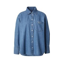 GAP Petite Bluse Damen Gr&ouml;&szlig;e XS blue denim