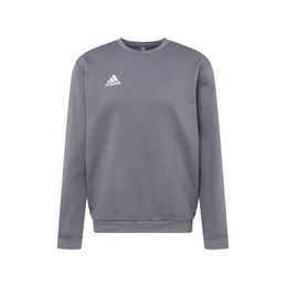 adidas Performance Sportsweatshirt 'Entrada 22' Herren Gr&ouml;&szlig;e L graumeliert / wei&szlig;