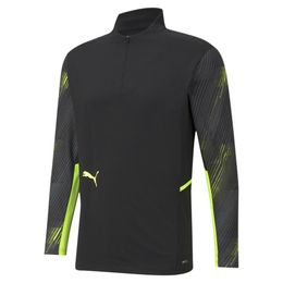 Puma Funktionsshirt 'Individual Cup' Herren Gr&ouml;&szlig;e XL neongelb / schwarz