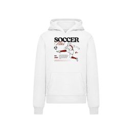 F4NT4STIC Sweatshirt 'Soccer Vibes Sport Fan' girl White size 158/164