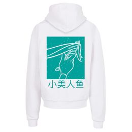 F4NT4STIC Sweatshirt 'Disney Arielle die Meerjungfrau Hair Stroke' male White size XXXL