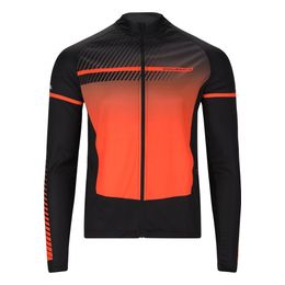 Endurance Sportsweatjacke Herren Gr&ouml;&szlig;e S orange / schwarz