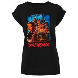 F4NT4STIC T-Shirt 'Sabrina Adventures Of Sabrina Boys Sabrina Homage' Damen Gr&ouml;&szlig;e M blau / orange / rot / schwarz
