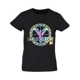 Carlo Colucci Shirt 'Canazei' girl Black size 140/152