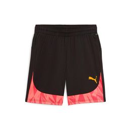 Puma Sportshorts 'Individual Finual' Damen Gr&ouml;&szlig;e XS koralle / rostrot / schwarz