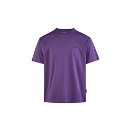 Cleptomanicx Shirt 'Boxy Tee Ligull Boxy Crop' male Purple size XXL