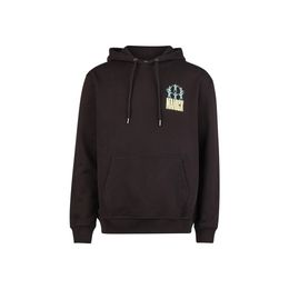 Cleptomanicx Kapuzensweatshirt 'Classic Hooded Gathering' Herren Gr&ouml;&szlig;e S schwarz