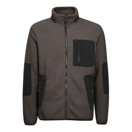 Blend Sweatshirtjacke 'Bhlauke' Herren Gr&ouml;&szlig;e S dunkelgrau / schwarz
