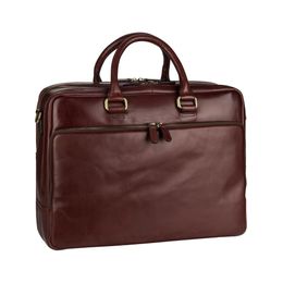 Leonhard Heyden Document Bag 'Cambridge' male Brown size One Size