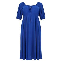 Yoek Kleid Damen Gr&ouml;&szlig;e 46/48 blau Winterkleid