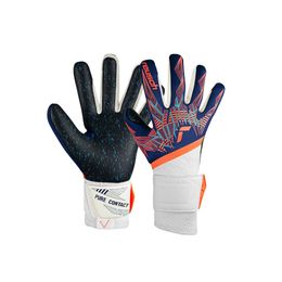 Reusch Sporthandschuhe 'Pure Contact Fusion' Herren Gr&ouml;&szlig;e XXL blau / orange / schwarz / wei&szlig;