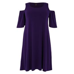 Yoek Kleid Damen Gr&ouml;&szlig;e 38/40 lila Winterkleid