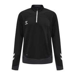 Hummel Sportsweatshirt Herren Gr&ouml;&szlig;e L schwarz / wei&szlig;