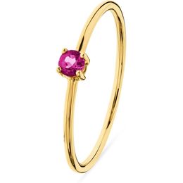Christ Ring Damen Gr&ouml;&szlig;e 52 gold / pink