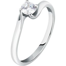 Live Diamond Ring female Silver size 58