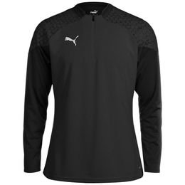 Puma Funktionsshirt 'TeamCup' Herren Gr&ouml;&szlig;e XXXL grau / schwarz / wei&szlig;