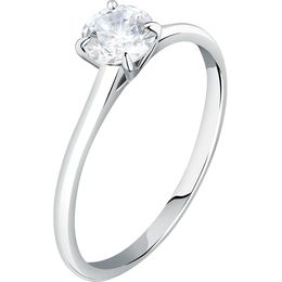 Live Diamond Ring female Silver size 58