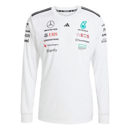 adidas Performance Performance Shirt 'MERCEDES - AMG PETRONAS FORMULA ONE TEAM DRIVER' male White size XXXL