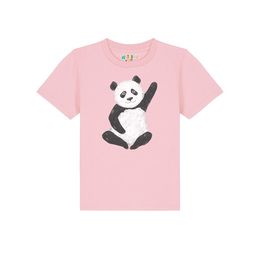 Watabout.kids Shirt 'Panda' boy Pink size 98/104