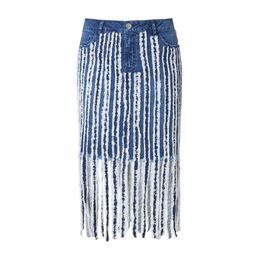 Angel of Style Skirt female Blue size 42