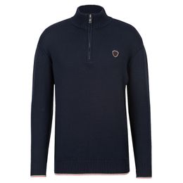 19V69 Italia Pullover 'Luca' Herren Gr&ouml;&szlig;e L navy / rot / wei&szlig;