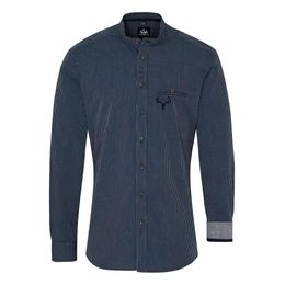 Spieth & Wensky Spieth & Wensky Traditional Button Up Shirt 'Fellen' male Blue size 35-36
