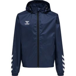 Hummel Sportjacke Jungen Gr&ouml;&szlig;e 116 marine / wei&szlig;