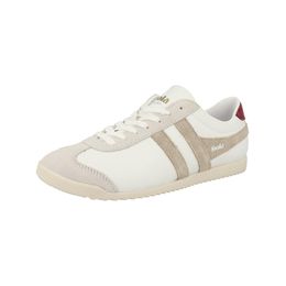 Gola Sneaker low 'Bullet Pure' Damen Gr&ouml;&szlig;e 41 beige / braun / rot / wei&szlig;