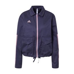 adidas Sportswear Sportjacke 'Tiro' Damen Gr&ouml;&szlig;e XXXL/4XL navy / altrosa