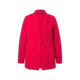 Ulla Popken Blazer Damen Gr&ouml;&szlig;e 42/44 rubinrot