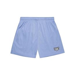 Bucketz Shorts Herren Gr&ouml;&szlig;e 31/32 hellblau / schwarz / wei&szlig;