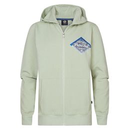 PETROL INDUSTRIES Sweatjacke Jungen Gr&ouml;&szlig;e 116 blau / anthrazit / gr&uuml;n / wei&szlig;
