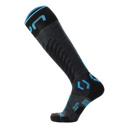 uyn Socken Damen Gr&ouml;&szlig;e 42/44 blau / grau / schwarz