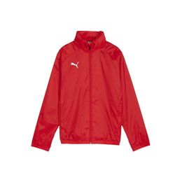 Puma Sportjacke 'TeamGoal' Jungen Gr&ouml;&szlig;e 176 knallrot / wei&szlig;