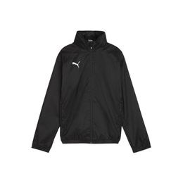 Puma Sportjacke 'TeamGoal' Jungen Gr&ouml;&szlig;e 176 schwarz / wei&szlig;