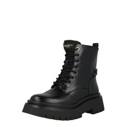 Pepe Jeans Stiefelette 'Queen Handler' Damen Gr&ouml;&szlig;e 37 schwarz Winterschuhe