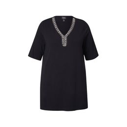 Ulla Popken Shirt female Black size 50-52