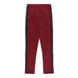 adidas Sportswear Sporthose 'Tiro' M&auml;dchen Gr&ouml;&szlig;e 152 grau / rot / schwarz