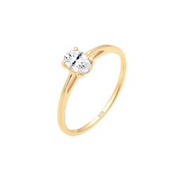 Elli Premium Ring 'Topas' Damen Gr&ouml;&szlig;e 54 gold