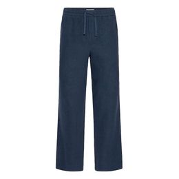 !Solid Leinenhose ' SDALANN ALLAN ELASTICATED ' Herren Gr&ouml;&szlig;e 35/36 blau