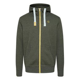 !Solid Sweatjacke 'Benn' Herren Gr&ouml;&szlig;e M gr&uuml;nmeliert