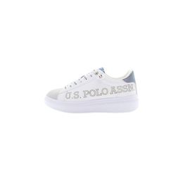 U.S. Polo Assn. Sneaker 'CODY011W/5YH1' Damen Gr&ouml;&szlig;e 38 blau / grau / wei&szlig;